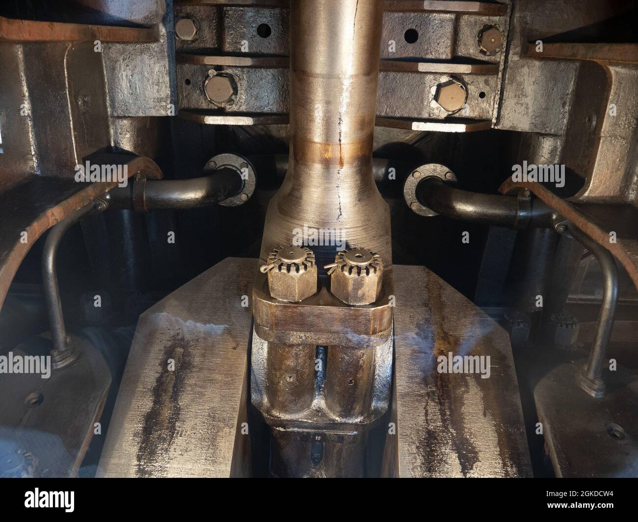 inside electric power old plant factory Stock Photo - Alamy