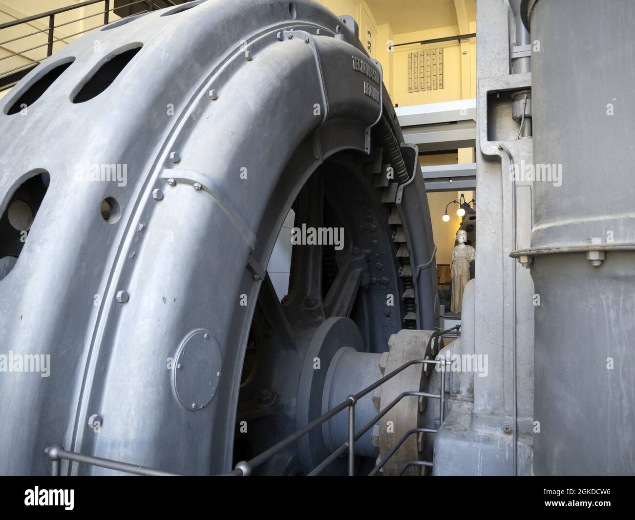inside electric power old plant factory Stock Photo - Alamy