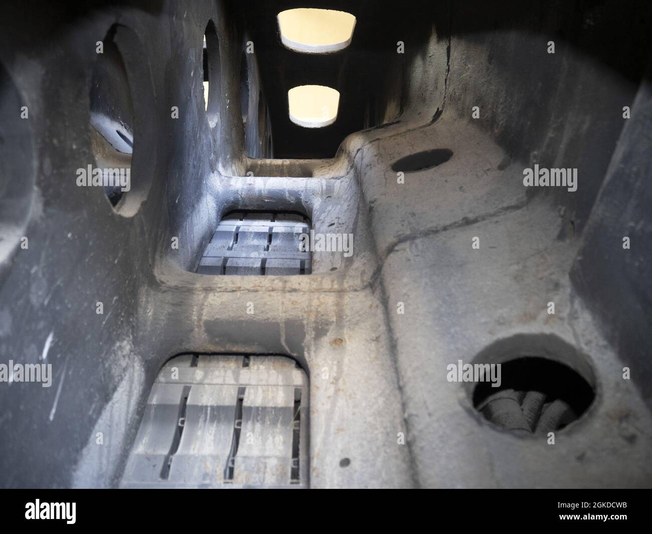 inside electric power old plant factory Stock Photo - Alamy