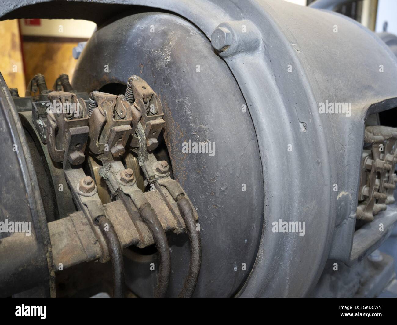 inside electric power old plant factory Stock Photo - Alamy