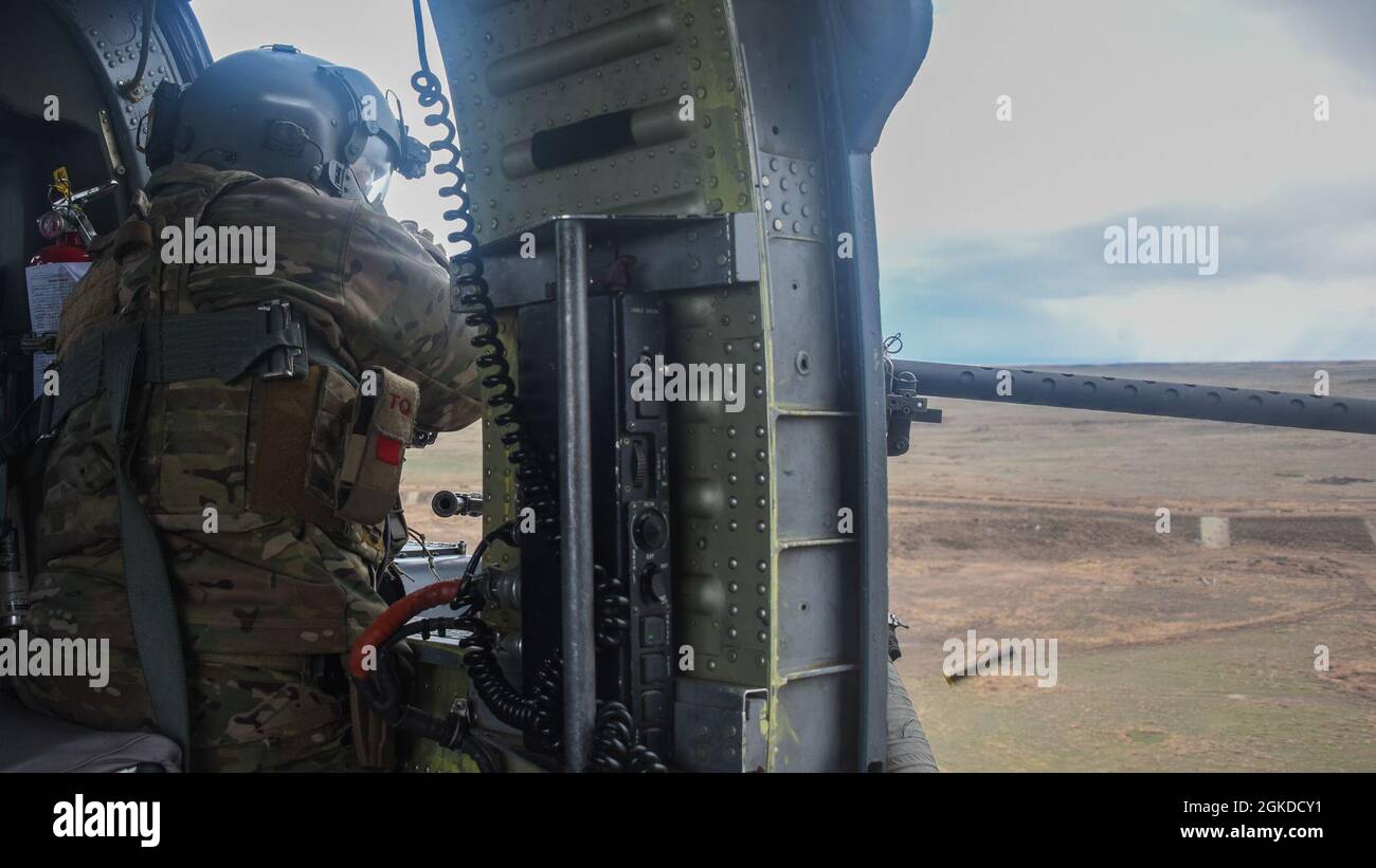 U.S. Air Force Staff Sgt. Mitchell Miller, 55th Rescue Squadron special ...