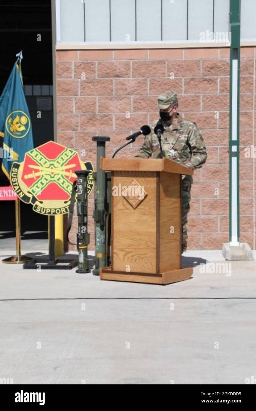 Army Maj. Gen. Matthew McFarlane, Commander, 4th Infantry Division ...