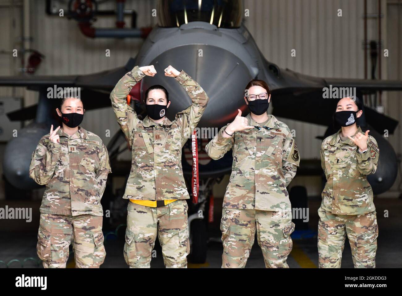 Capt. Jennifer Nuanes, 8th Maintenance Squadron officer in charge of ...