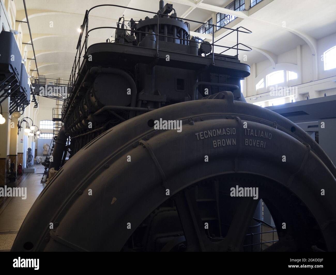 inside electric power old plant factory Stock Photo - Alamy