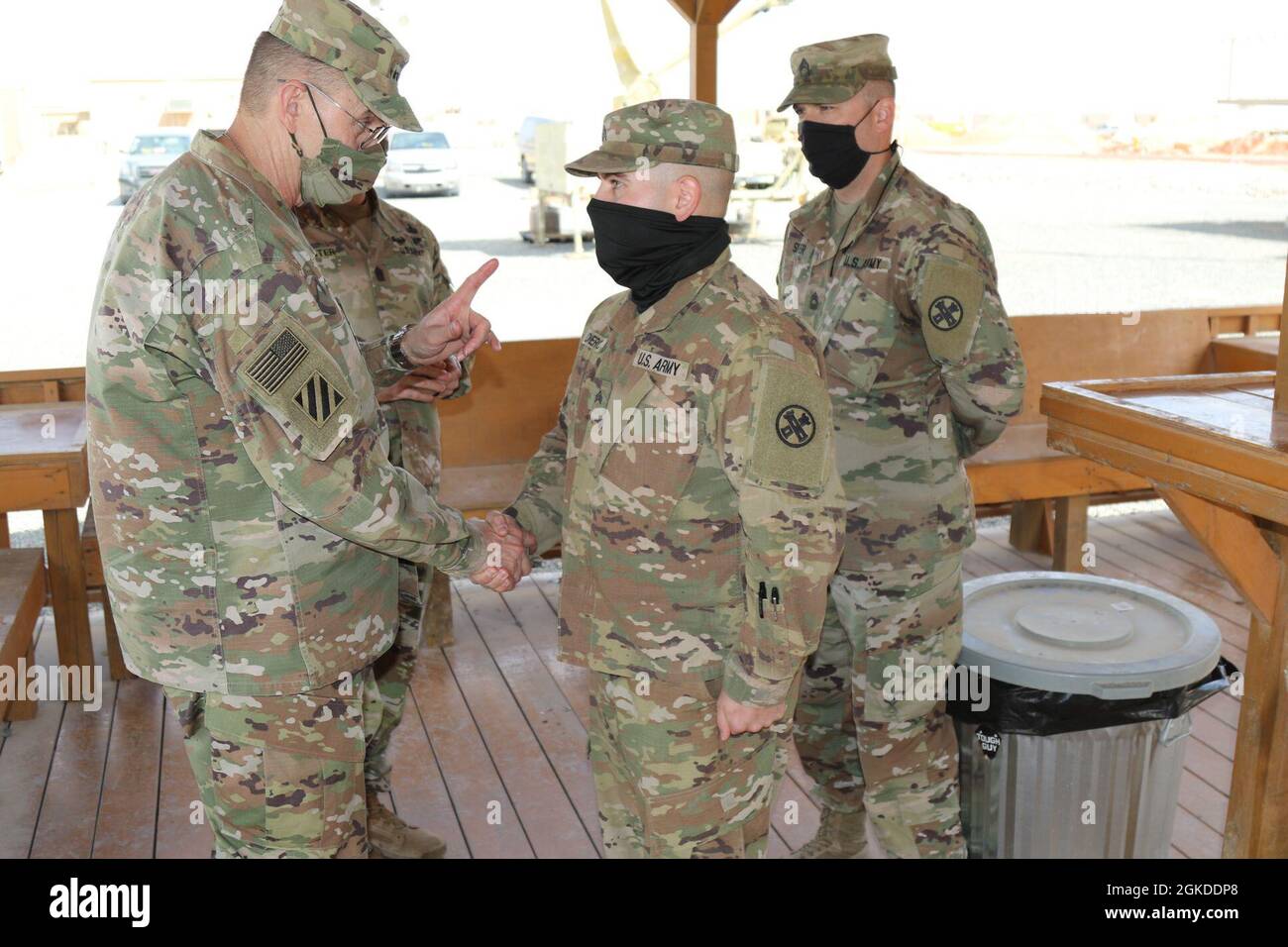 U.S. Army Central Command Team, Lieutenant General Terry Ferrell and ...