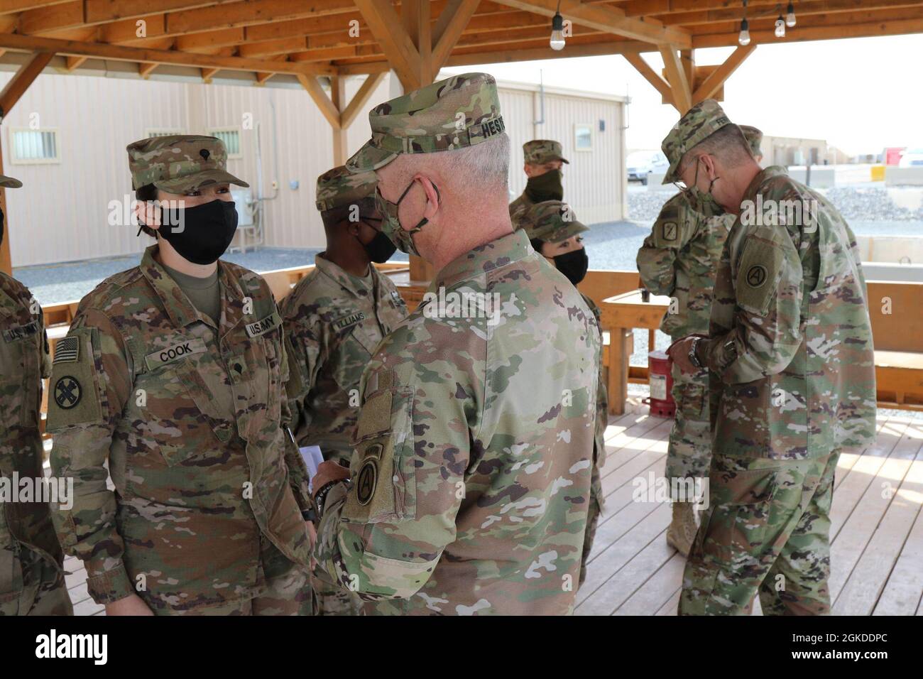 U.S. Army Central Command Team, Lieutenant General Terry Ferrell and ...