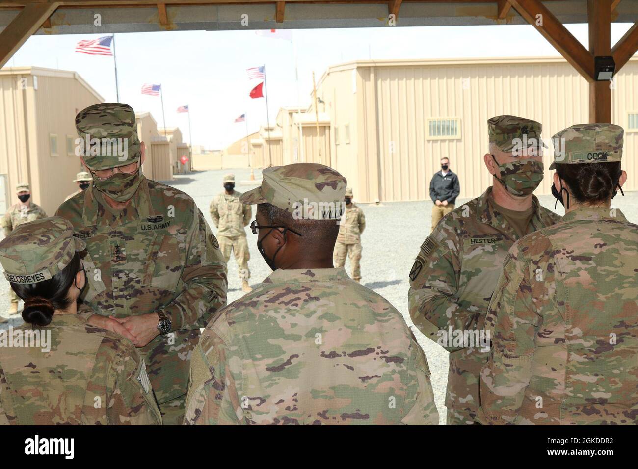 U.S. Army Central Command Team, Lieutenant General Terry Ferrell and ...