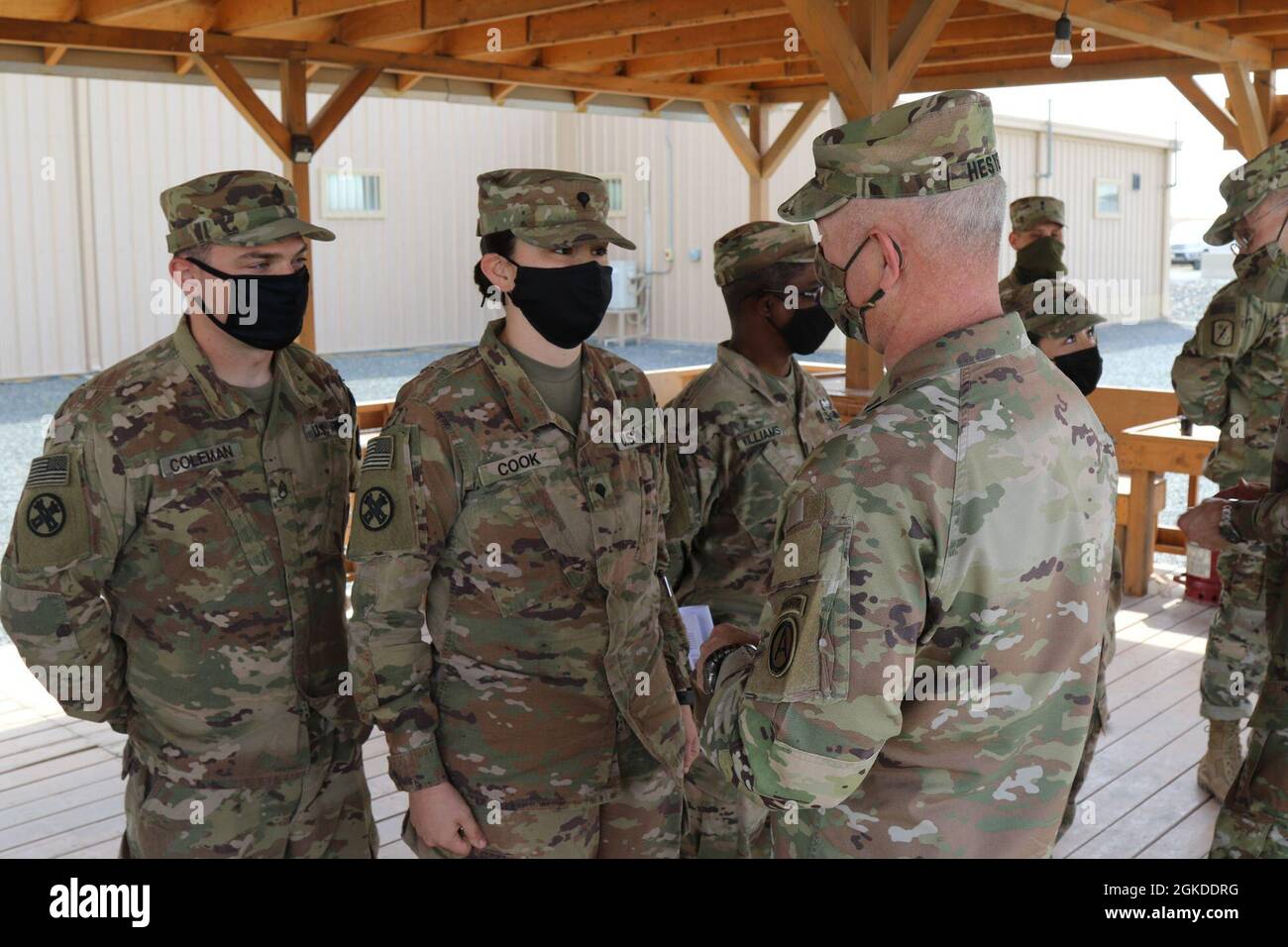U.S. Army Central Command Team, Lieutenant General Terry Ferrell and ...