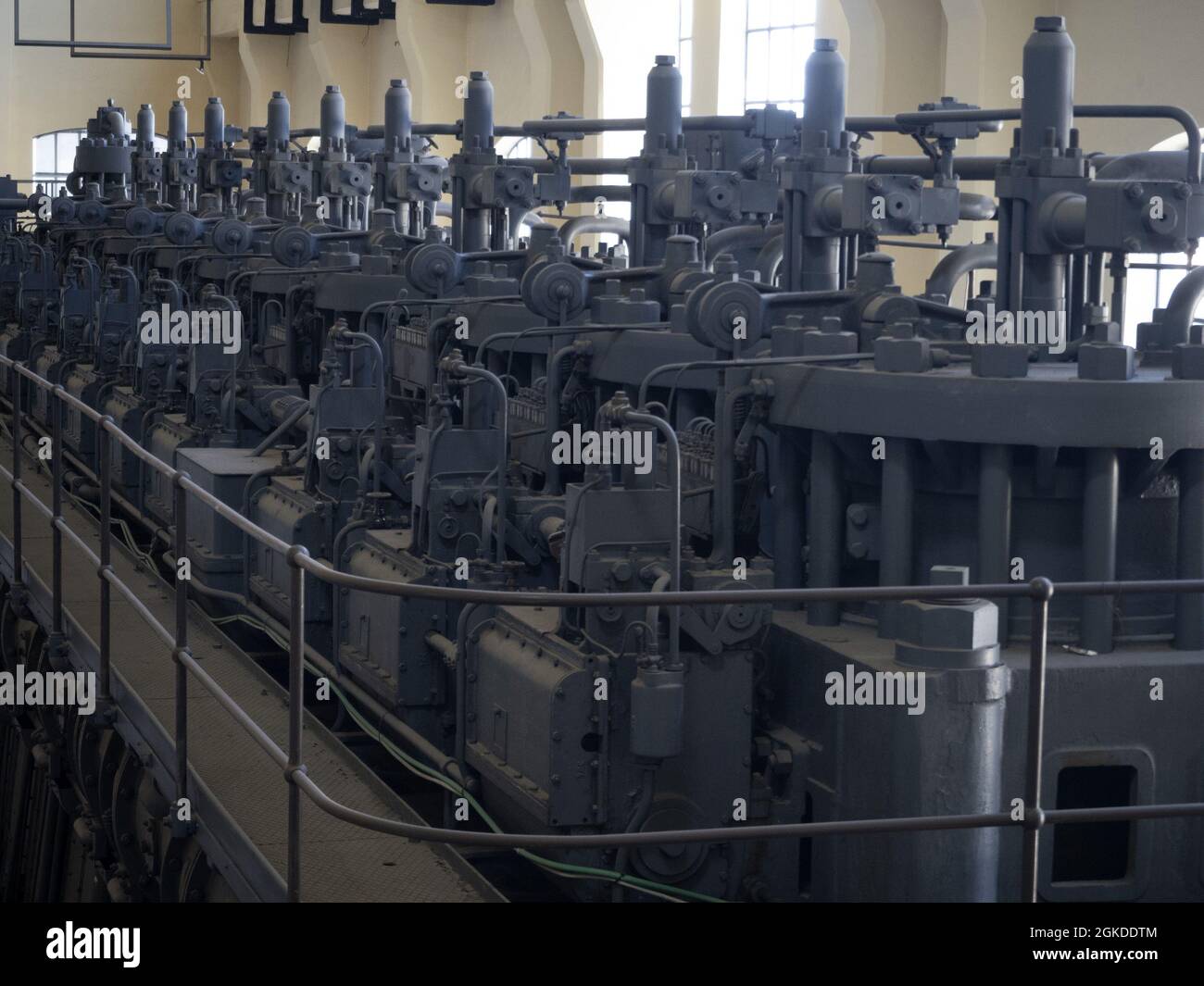 inside electric power old plant factory Stock Photo - Alamy