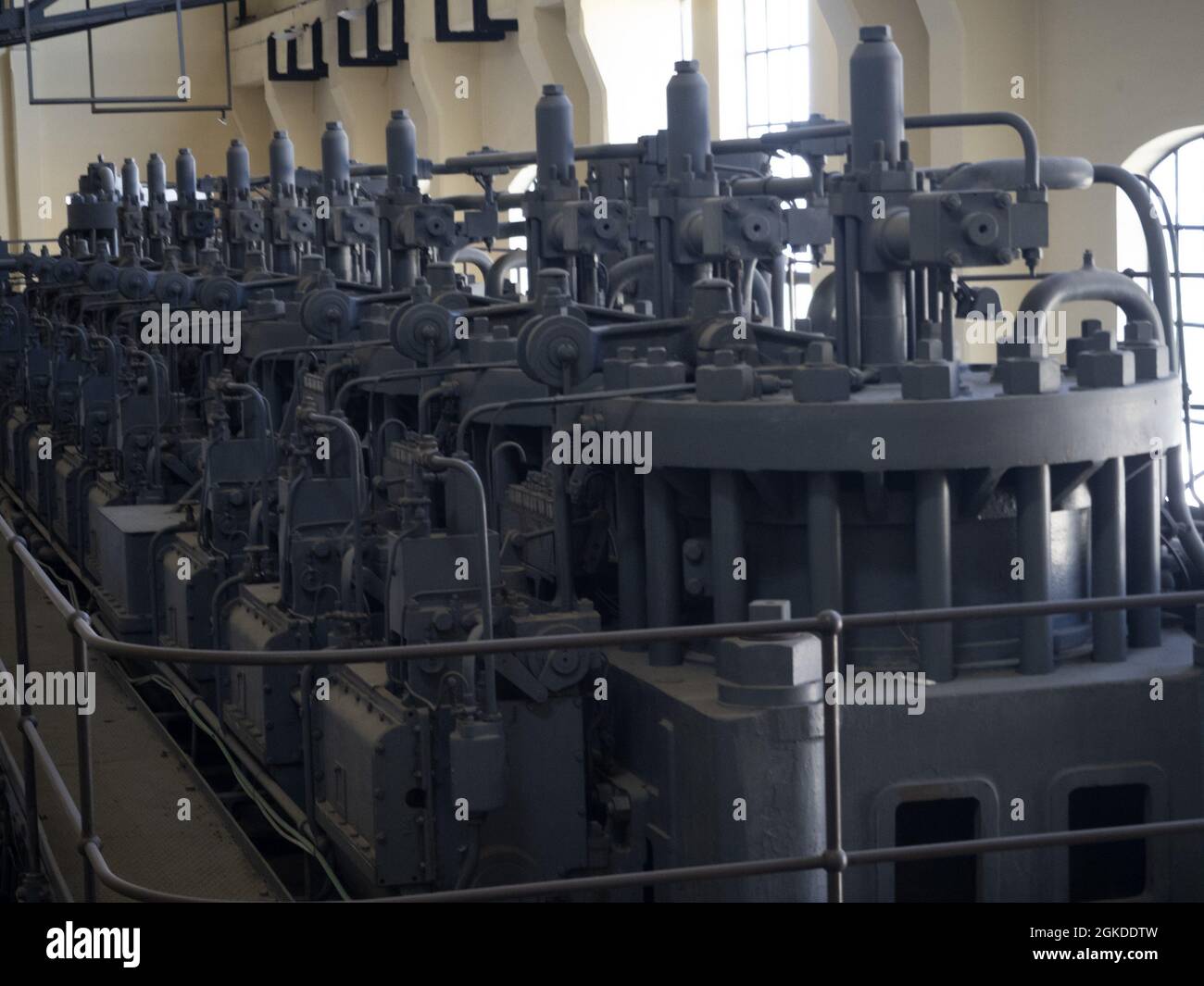 inside electric power old plant factory Stock Photo - Alamy