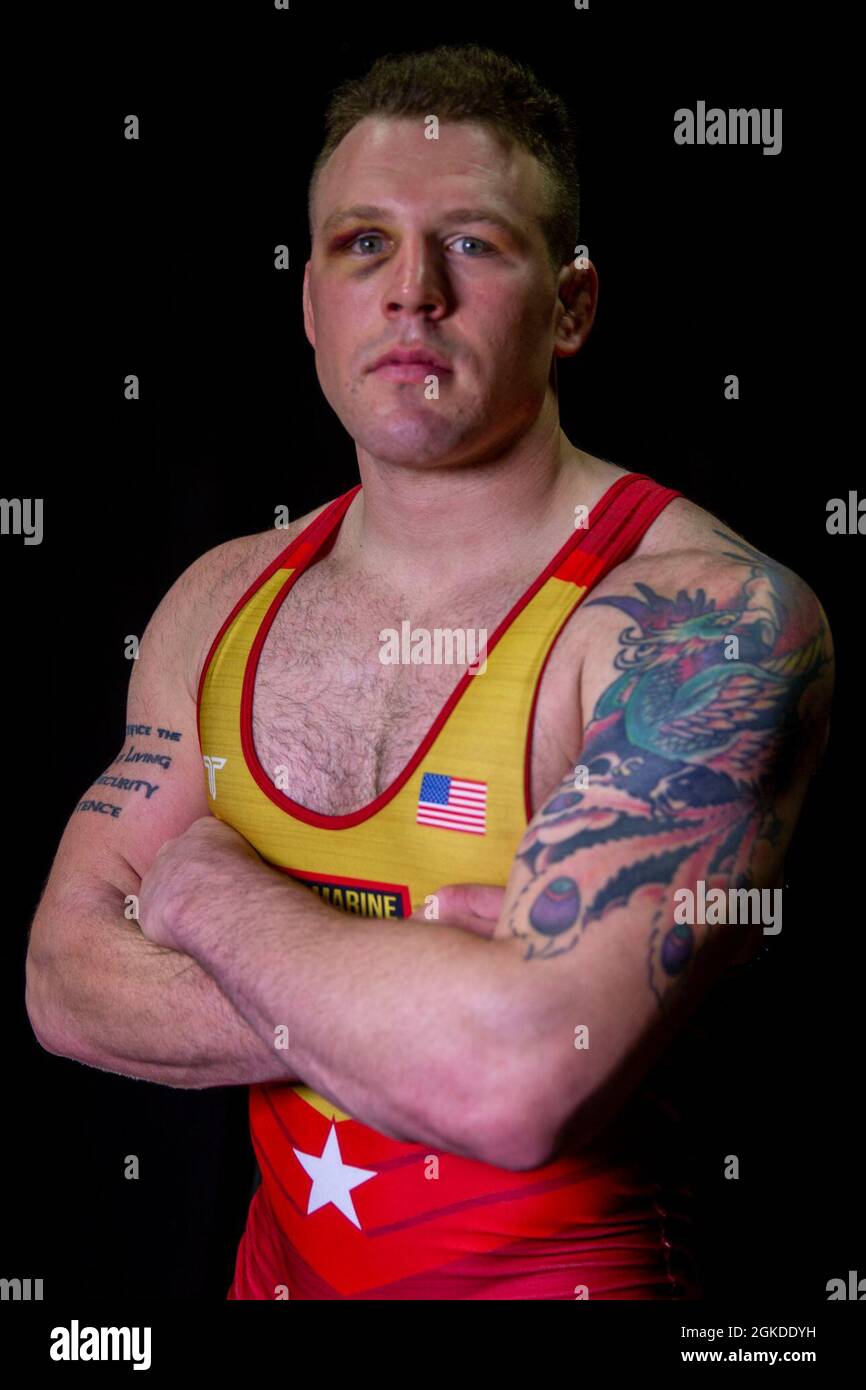 U.S. Marine Corps Staff Sgt. John Stefanowicz a member of the All ...