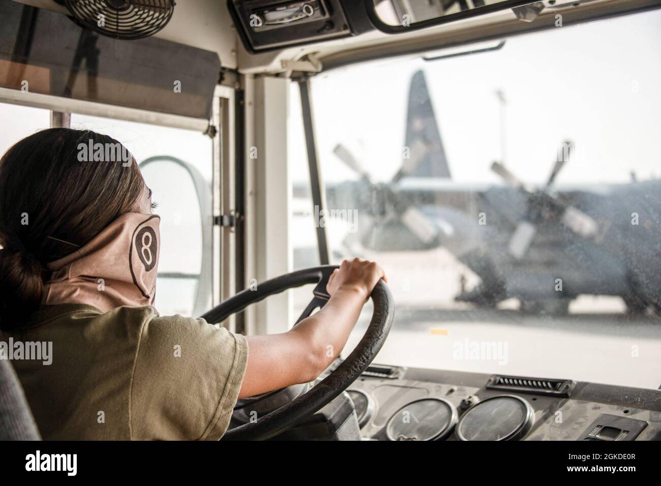U.S. Air Force Senior Airman Miranda Petti, 8th Expeditionary Air ...