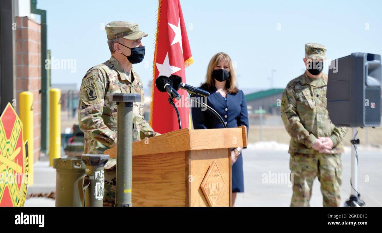 FORT CARSON, Colo. — Maj. Gen. Matthew W. McFarlane, commanding general ...