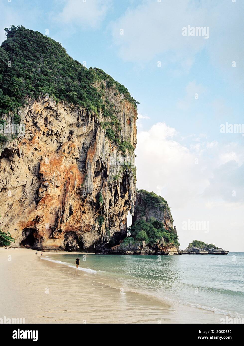 Princess cave, Phra nang Cave Beach, Railay peninsular, Krabi, Thailand ...