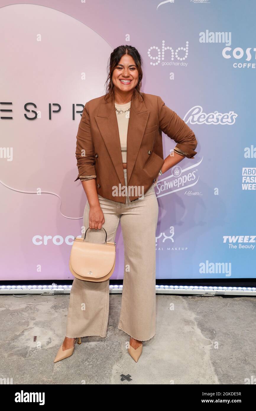 Berlin, Germany. 14th Sep, 2021. Stephanie Brungs comes to the Esprit ...