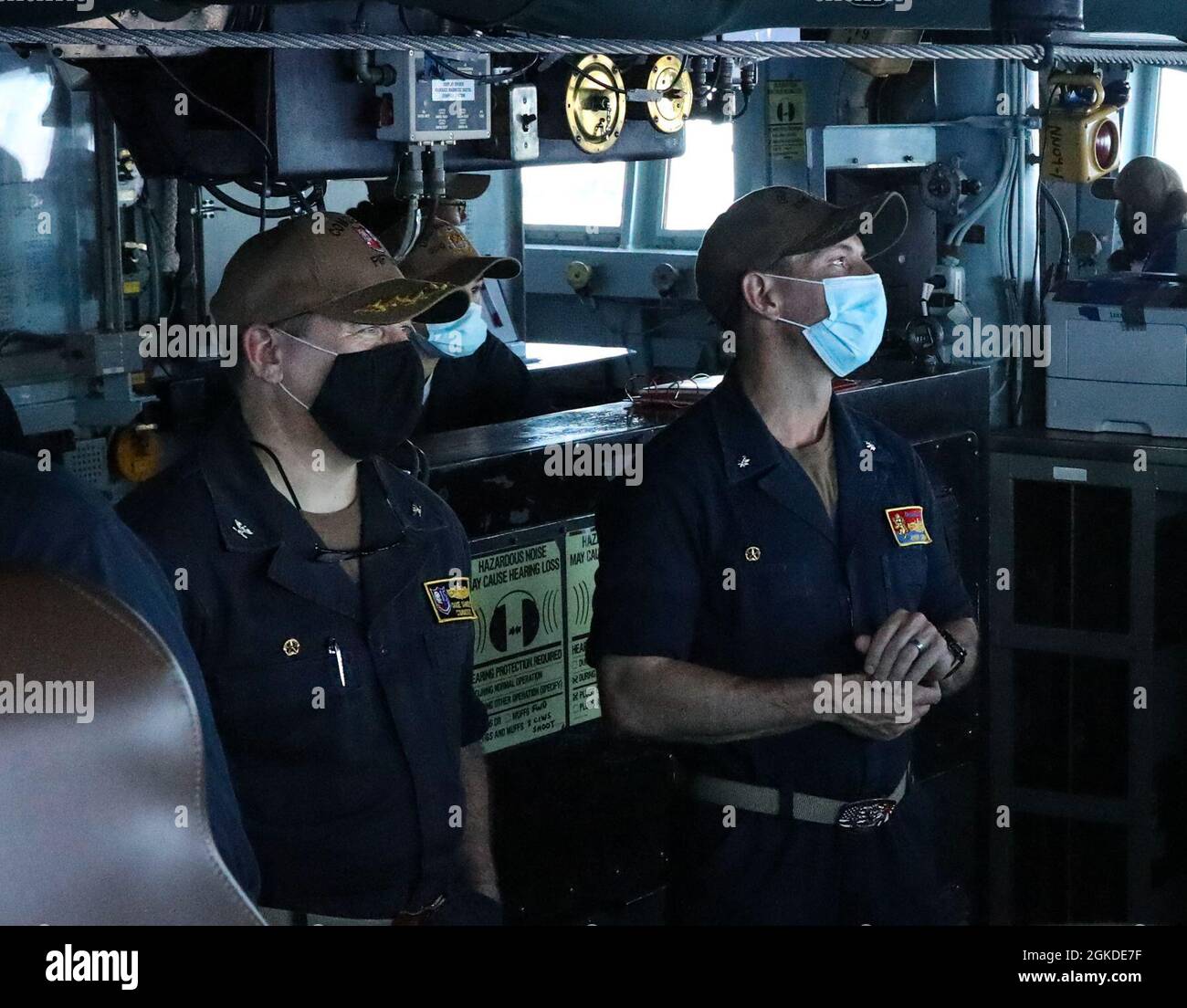 Capt. Chase Sargeant, commodore of Task Force 71/Destroyer Squadron ...