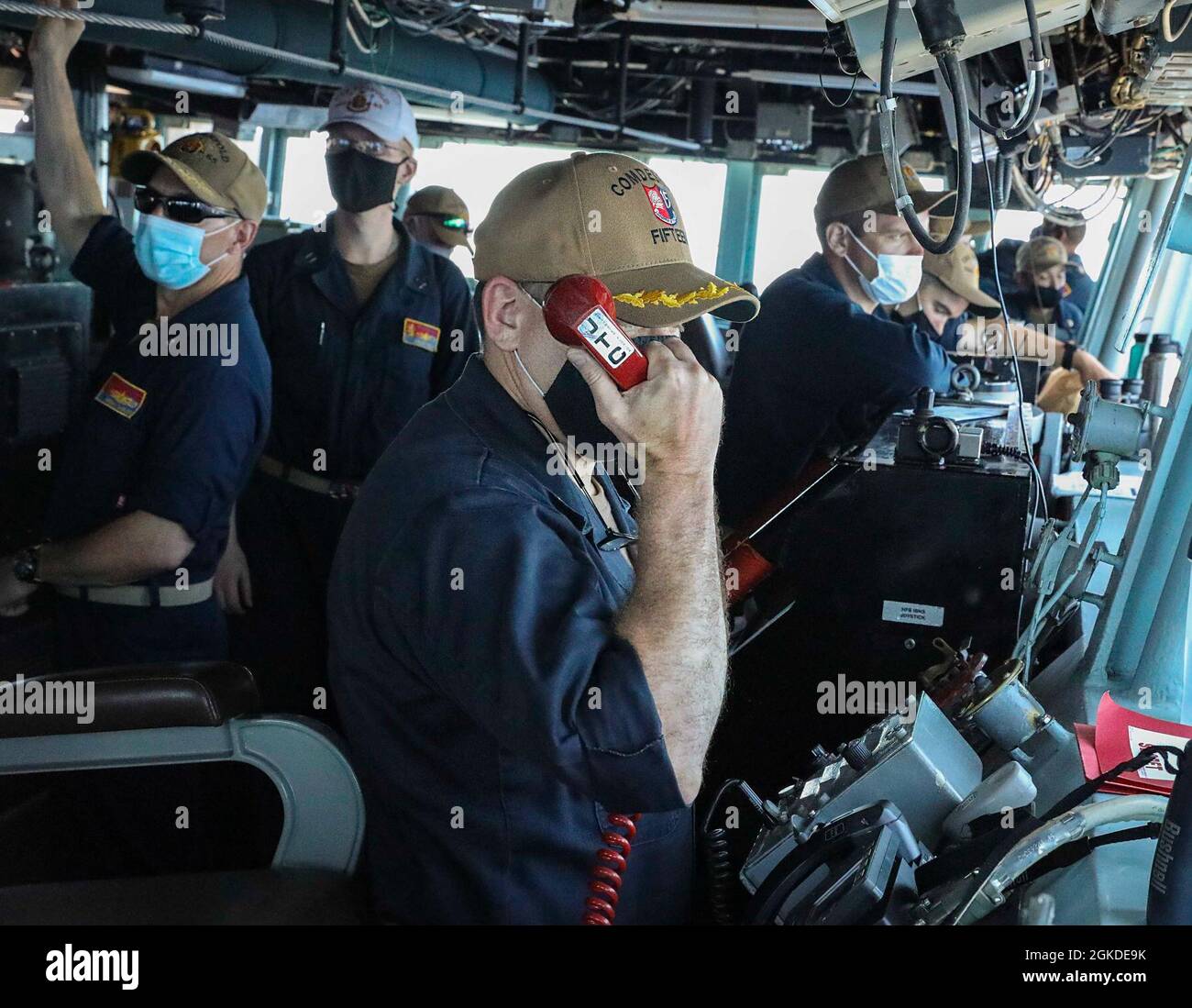 Capt. Chase Sargeant, commodore of Task Force 71/Destroyer Squadron ...