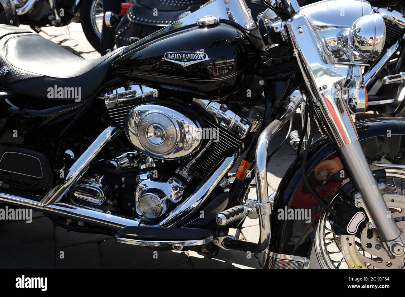 Harley Davidson Motorcycle, Gibraltar Stock Photo - Alamy