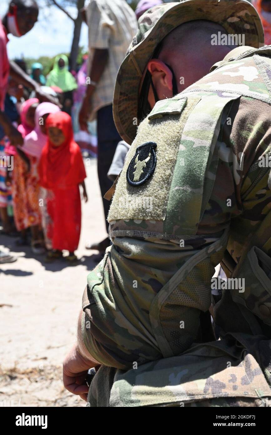 A Task Force Bayonet soldier assigned to Alpha Company, 2nd Battalion ...
