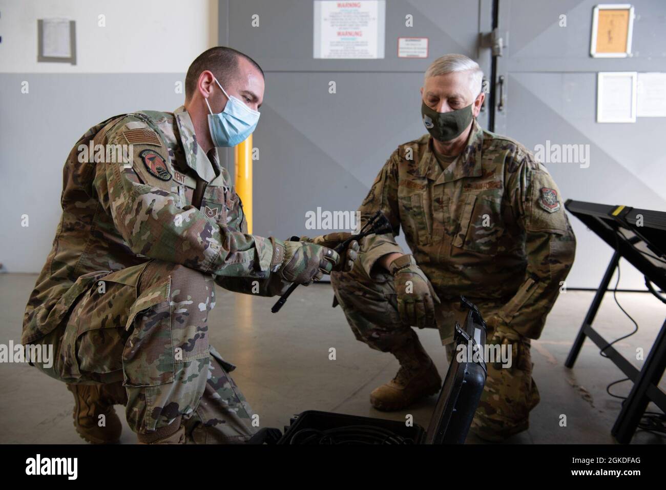 U.S. Air Force Tech. Sgt. Michael Kent, 726th Air Mobility Squadron ...