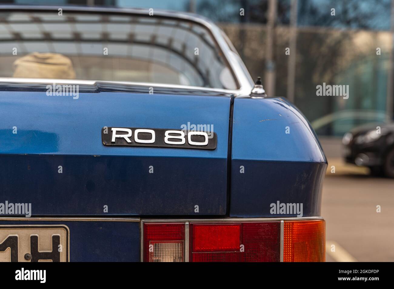 NSU RO80 limousine of the upper middle class with rotary engine from ...