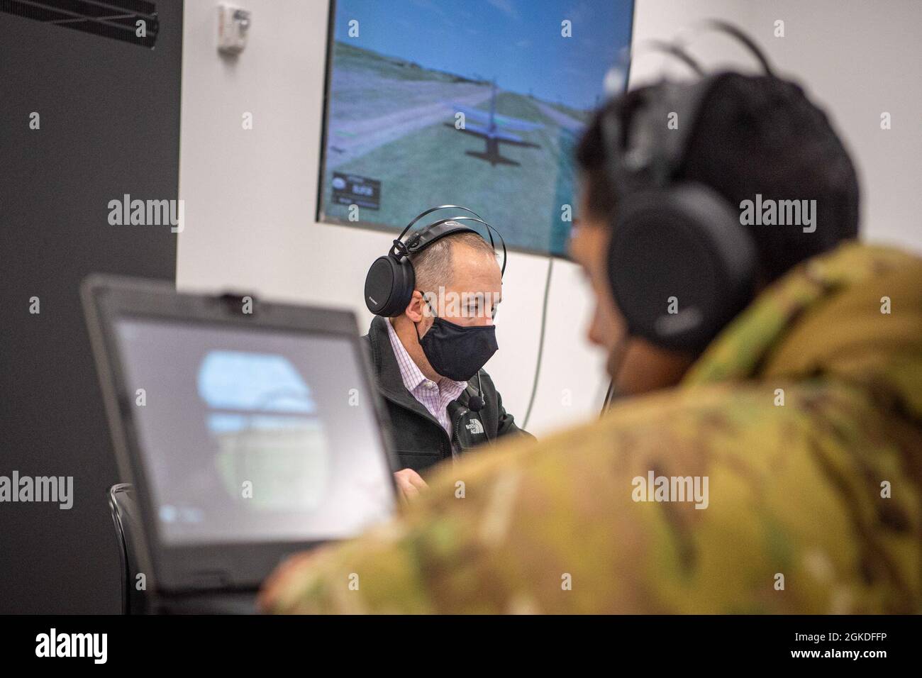Robert Miller, 820th Combat Operations Squadron virtual battle space ...