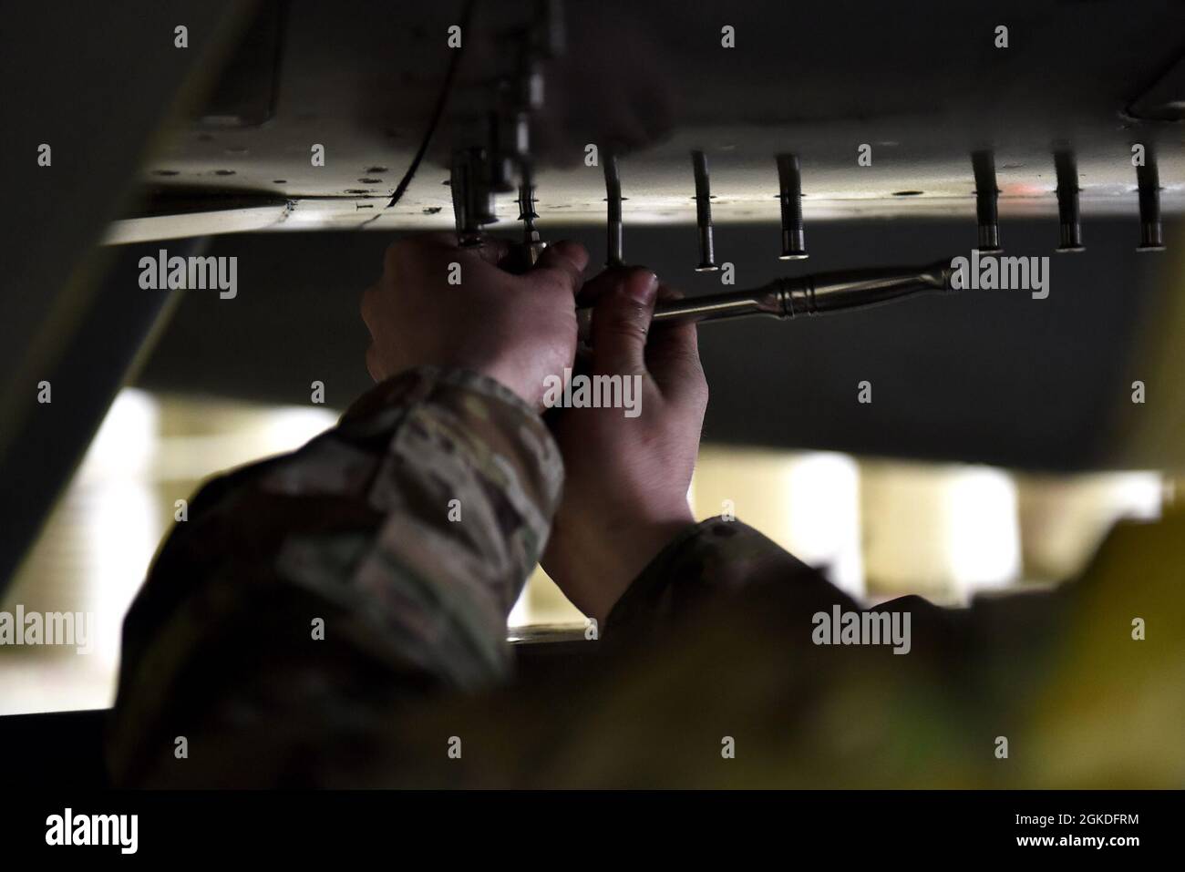 Staff Sgt. Ashley Mounts, 8th Aircraft Maintenance Squadron dedicated ...