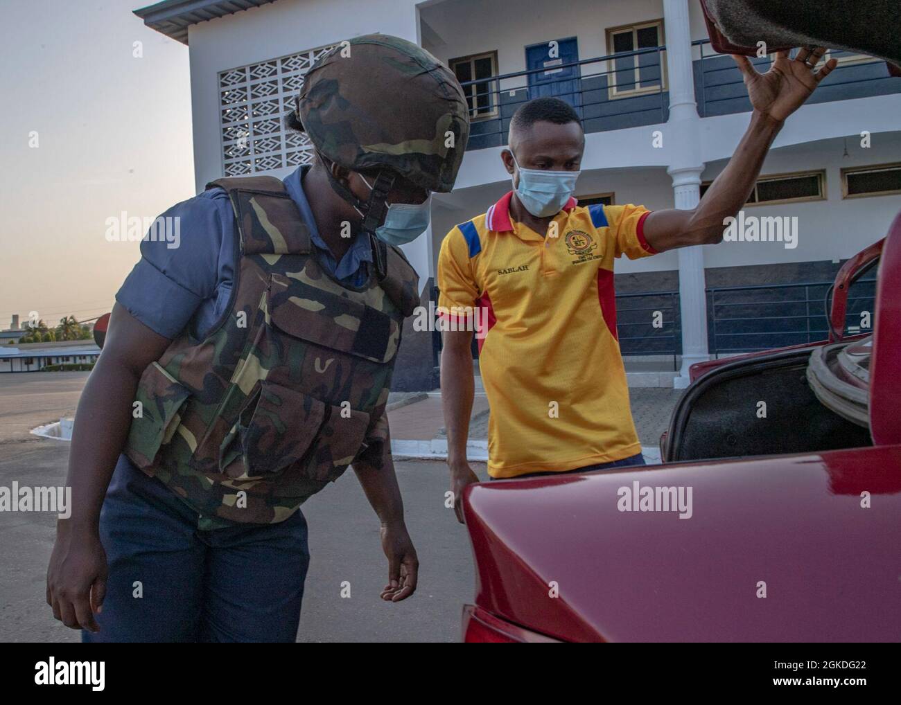 210321-N-TI693-1030 TEMA, Ghana (March 21, 2021) A Ghanaian Sailor ...
