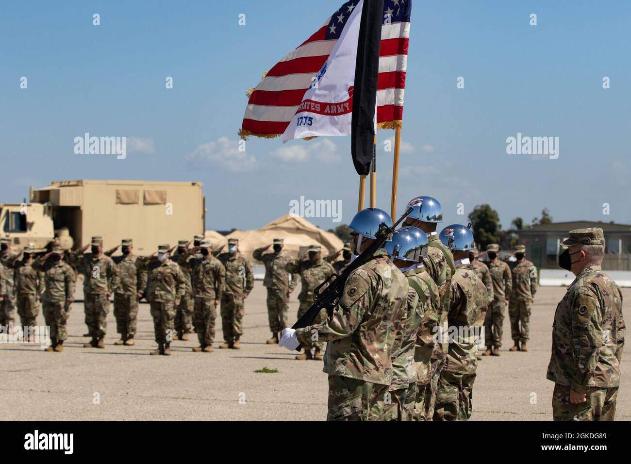 Soldiers of the 311th Sustainment Command (Expeditionary) who recently ...