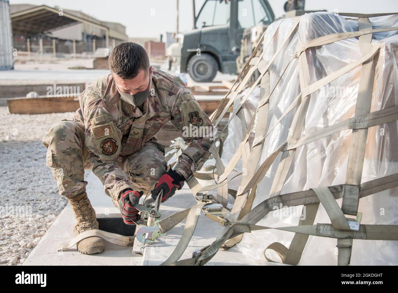 U.S. Air Force Staff Sgt. Daniel Guthrie, a member of the quick ...
