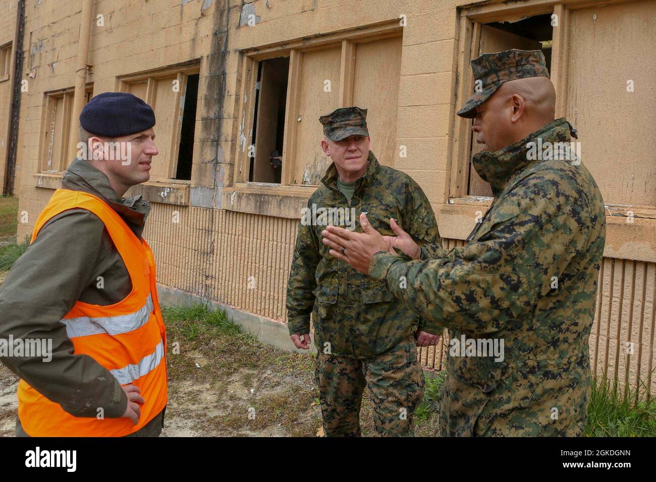 U.S. Marine Corps Sgt.Maj. Clement C. Pearson Jr., sergeant major of ...