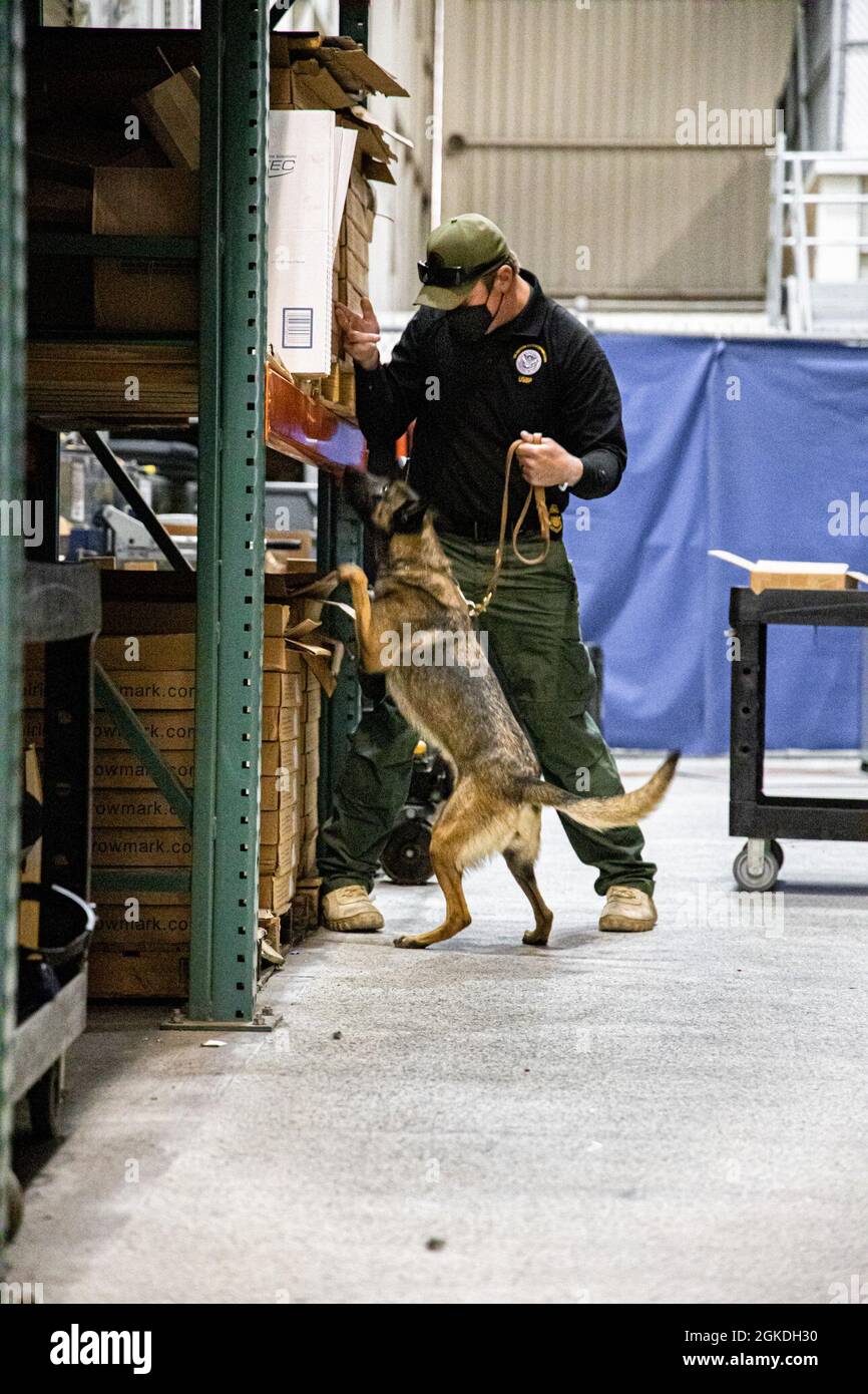 SAN DIEGO, Calif., (Mar. 22, 2021) Border Patrol K-9 Agent Benjamin ...