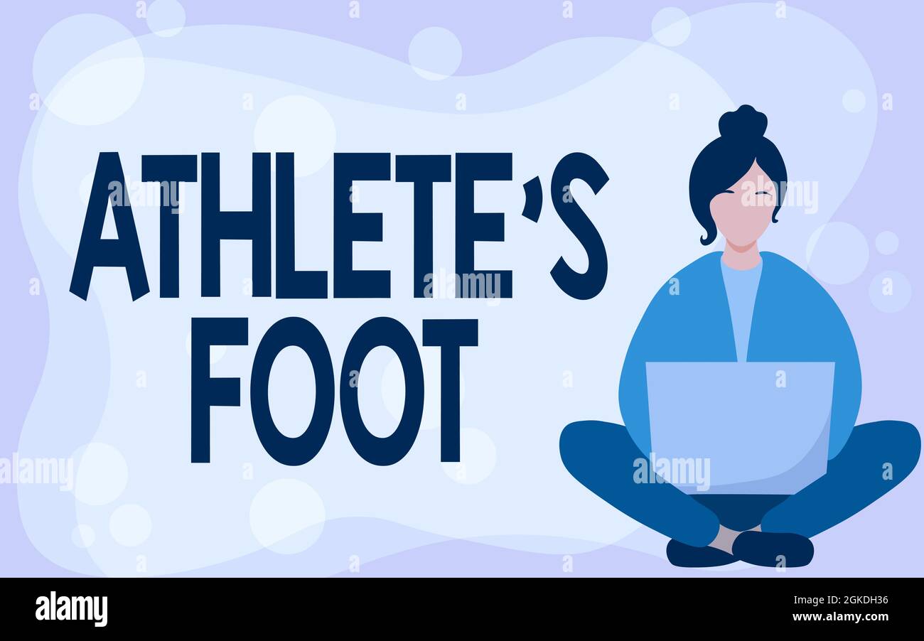 Writing displaying text Athlete S Is Foot. Business showcase a fungus ...