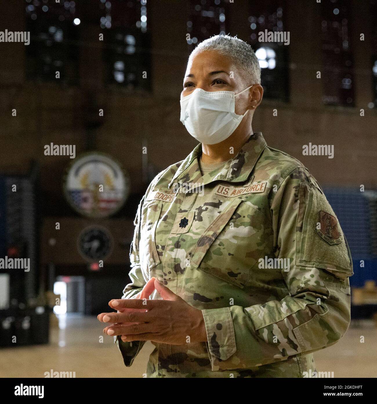 Air Force Lt. Col. Countess Clark-Cooper, chaplain, 113th Wing, D.C ...