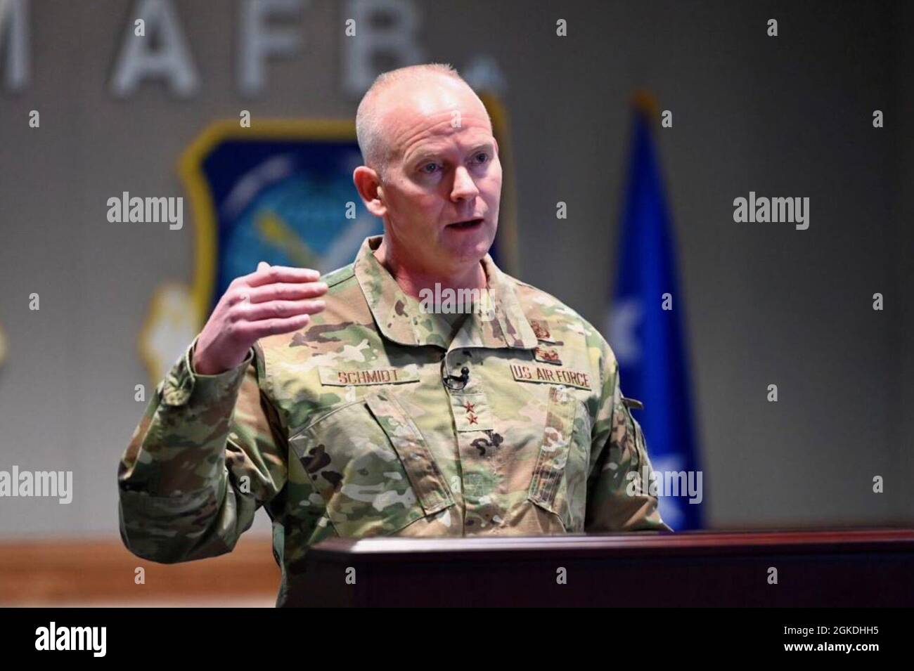 Maj. Gen. Michael Schmidt, program executive officer, Command, Control ...