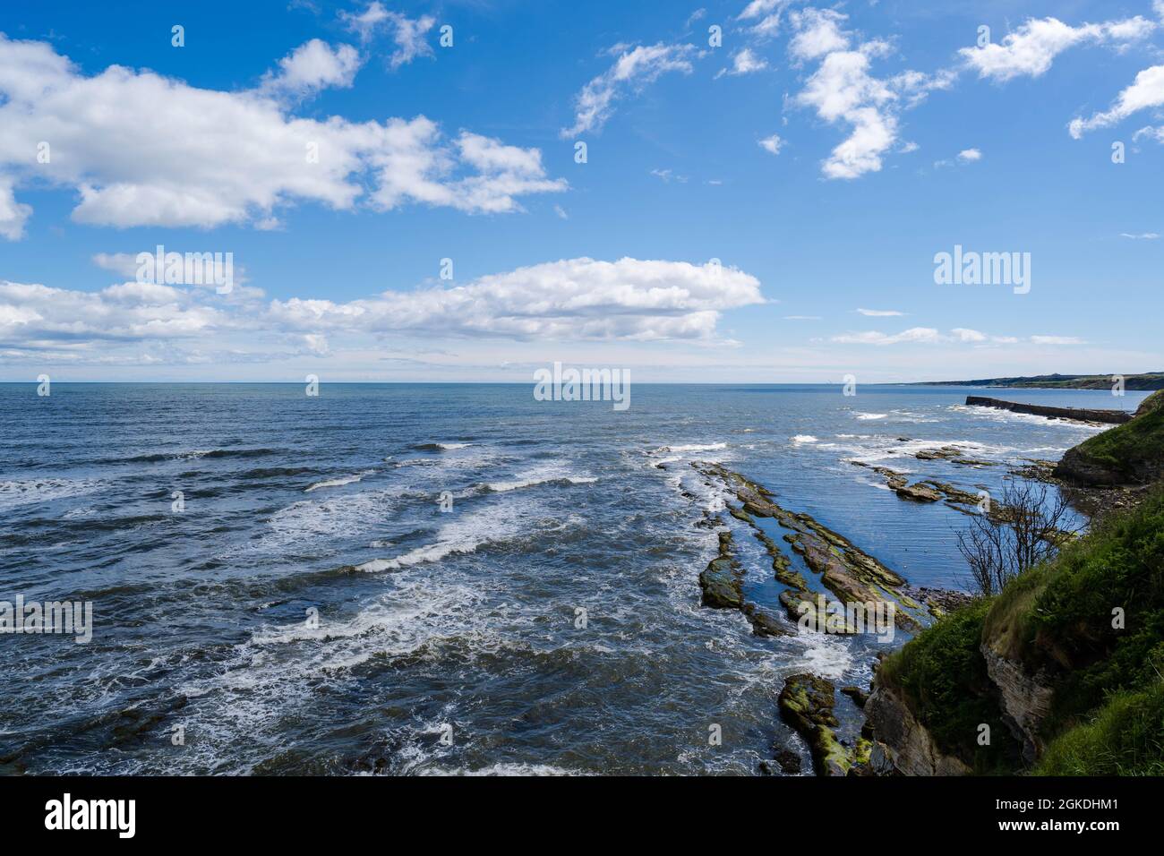 Sea View from St Andrews Cathedral Stock Photo - Alamy