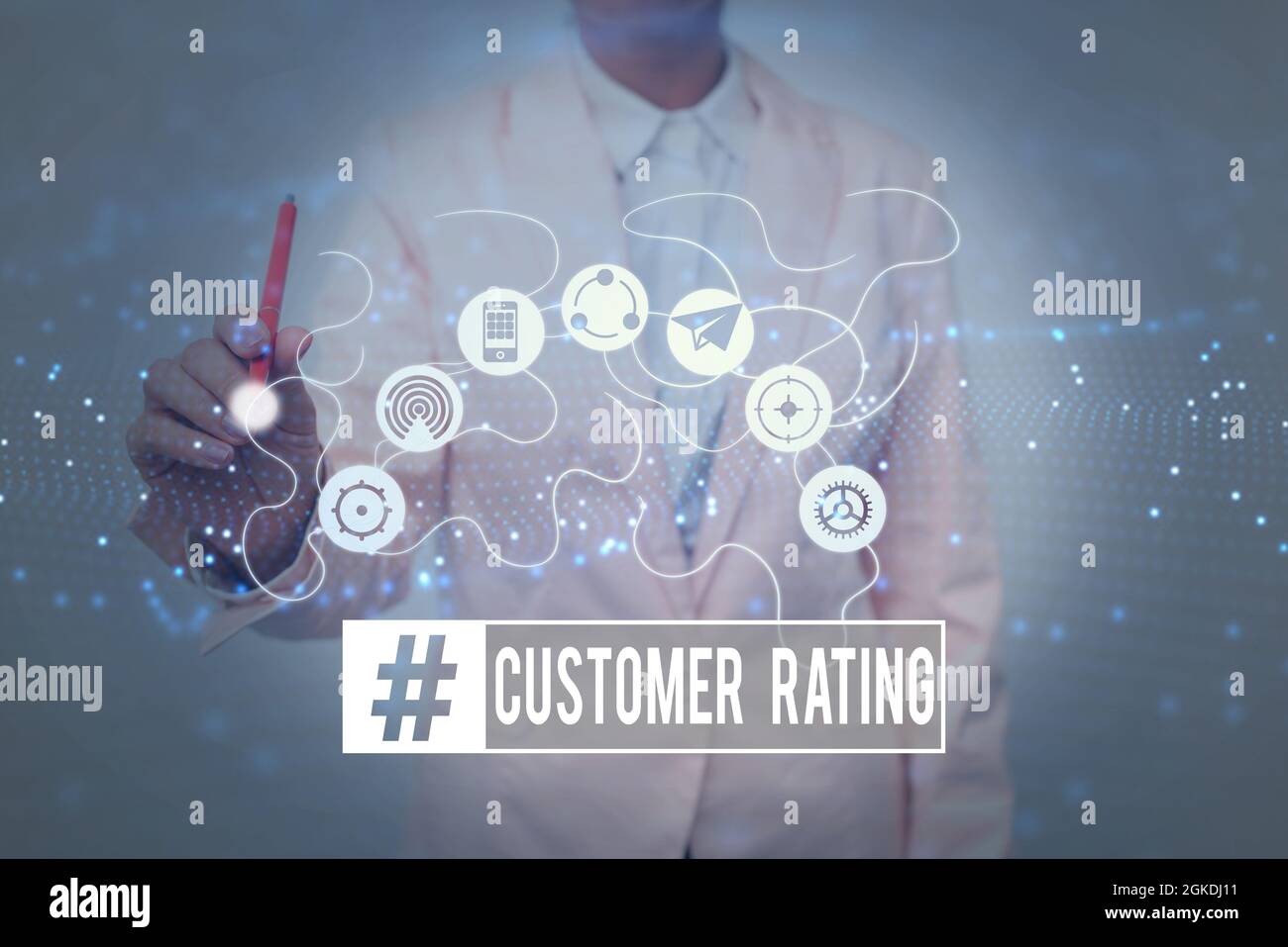 Text sign showing Customer Rating. Business approach gauge the customer ...