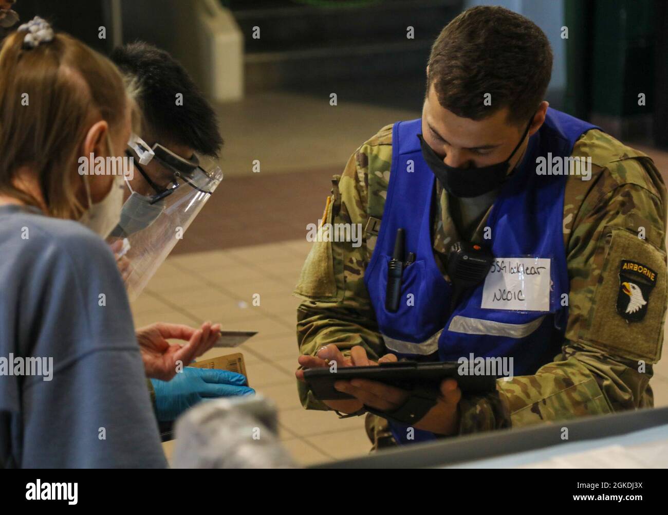 U.S. Army Staff Sgt. Jonathan Locklear, right, a native of Shannon ...