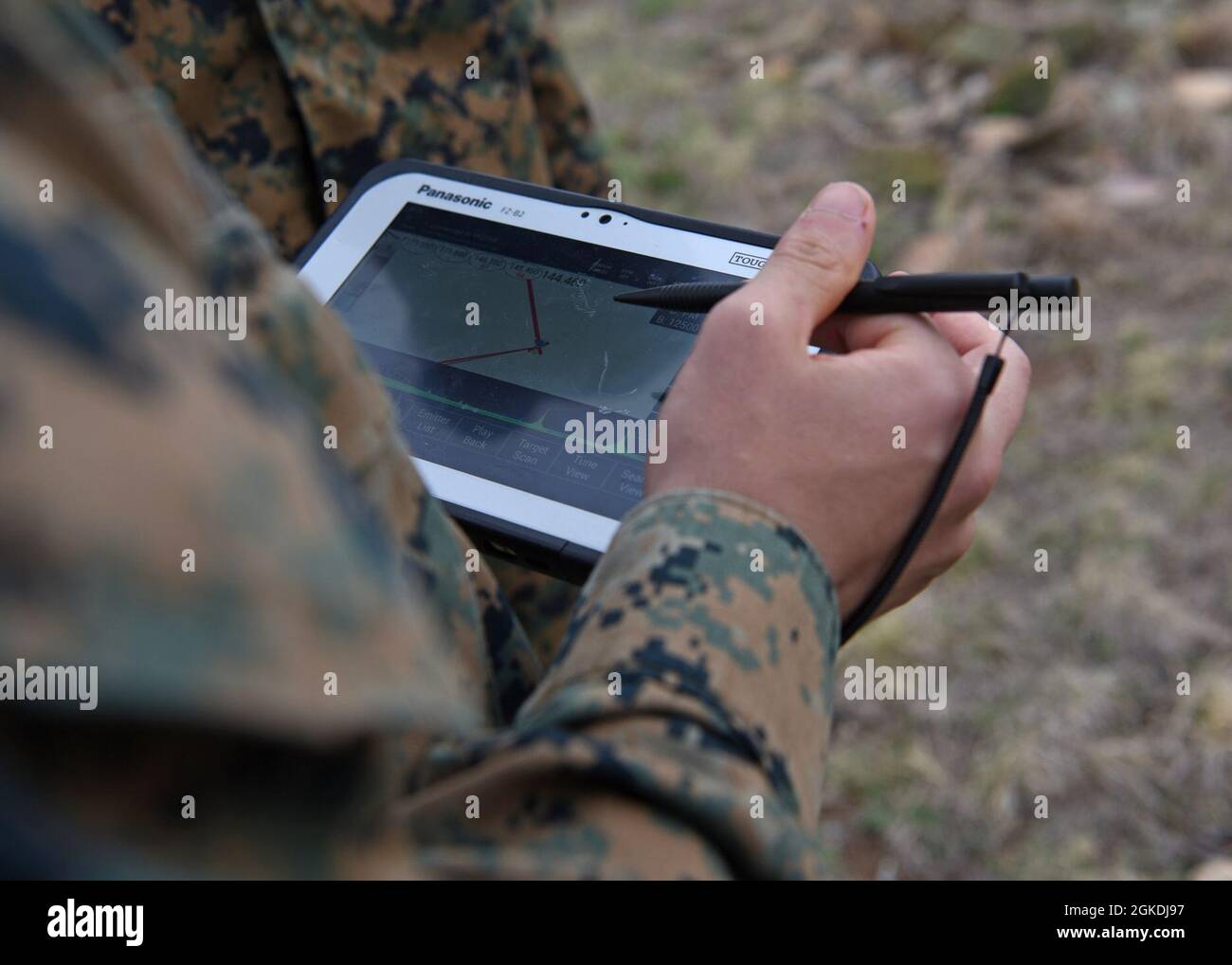 U.S. Marine Corps Pfc. Dante Rivera, Marine Corps Detachment Tactical ...