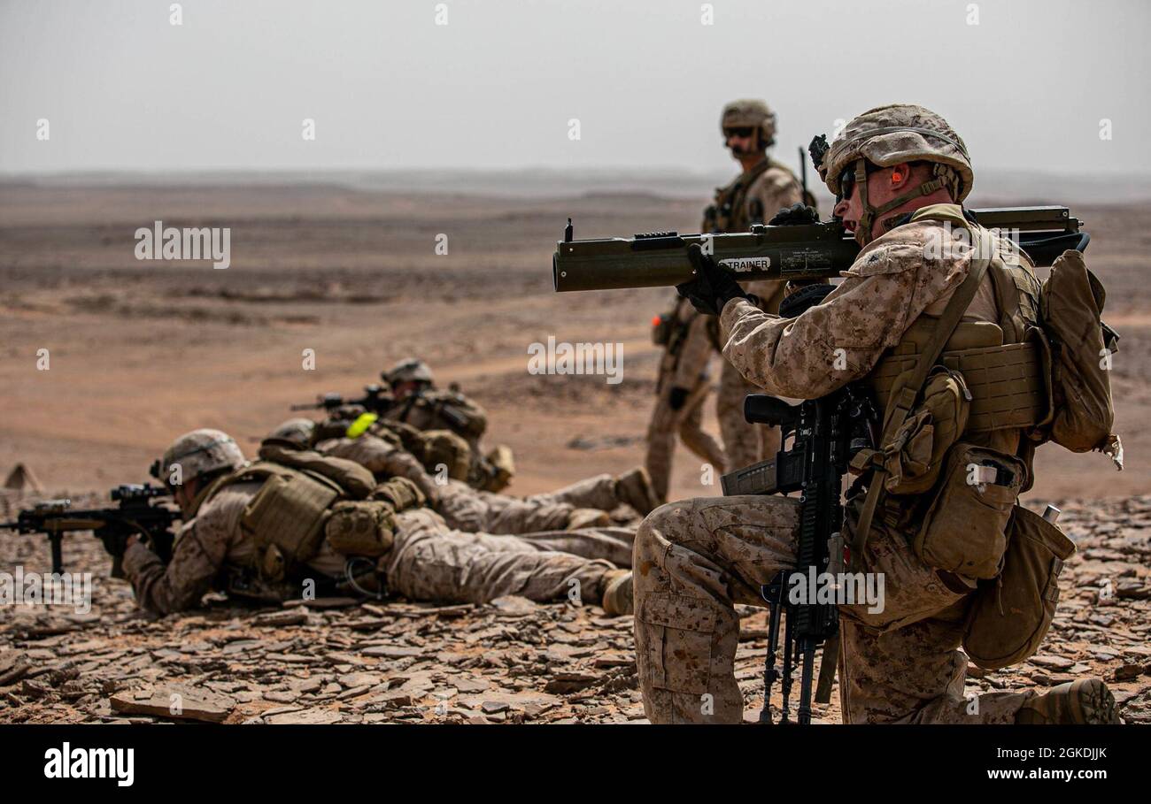 A U.S. Marine with 3rd Battalion, 1st Marines, assigned to the Special ...