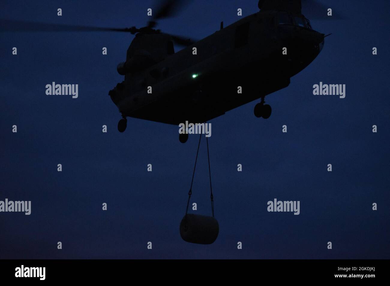 Soldiers from the 5th Quartermaster Theater Aerial Delivery Company ...