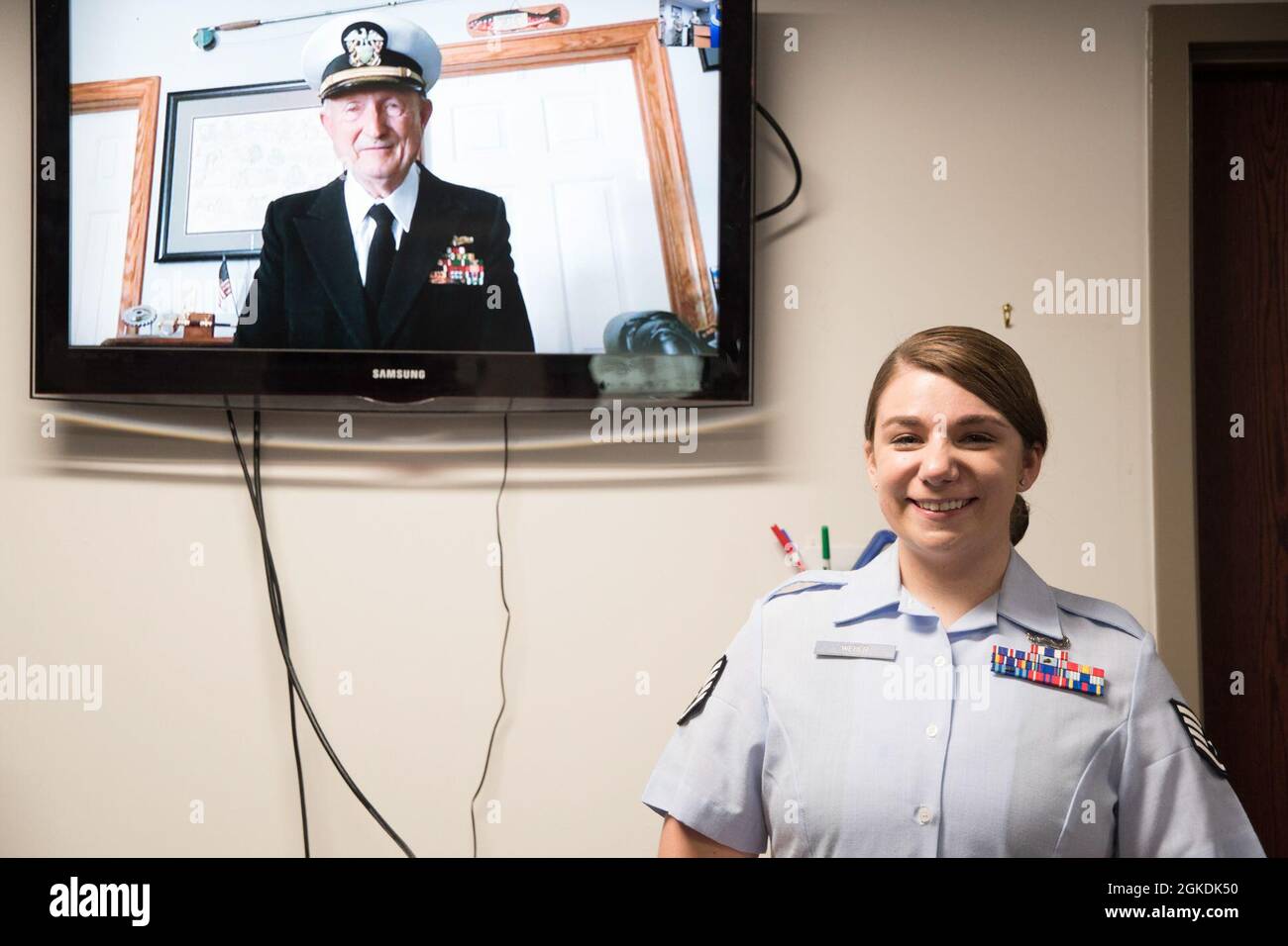 U.S. Air Force Staff Sgt. Dawn Weber, a photojournalist assigned to ...