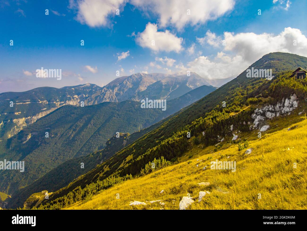 Monte Amaro (Italy) - The mountain summit in the Majella range, central ...