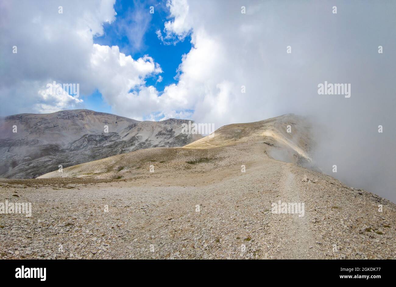 Monte Amaro (Italy) - The mountain summit in the Majella range, central ...
