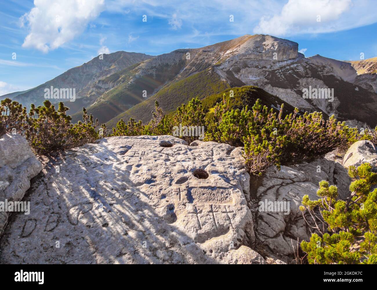 Monte Amaro (Italy) - The mountain summit in the Majella range, central ...
