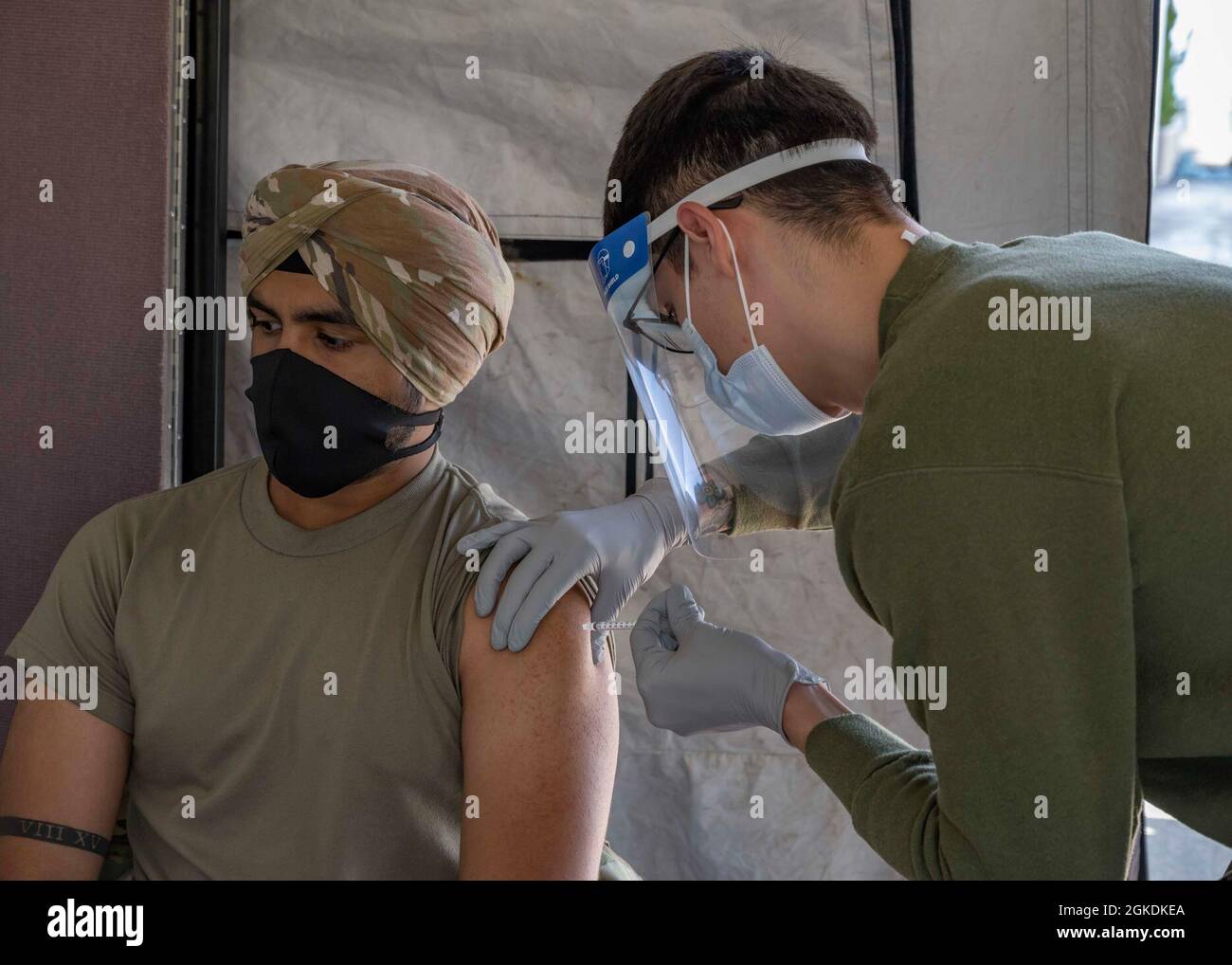 CAMP FOSTER, Japan (Mar. 23, 2021) Senior Airman Jaspreet Singh, from ...