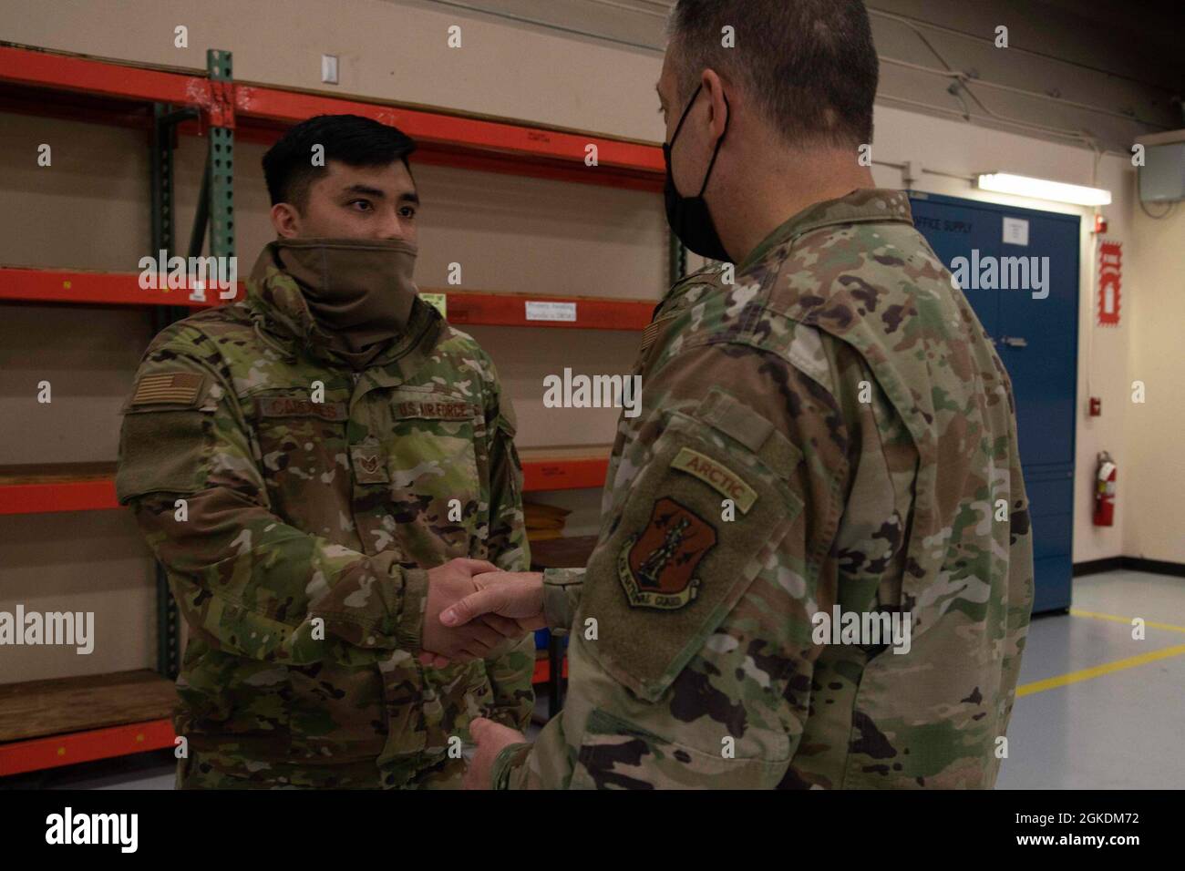 Maj. Gen. Torrence Saxe, adjutant general of the Alaska National Guard ...