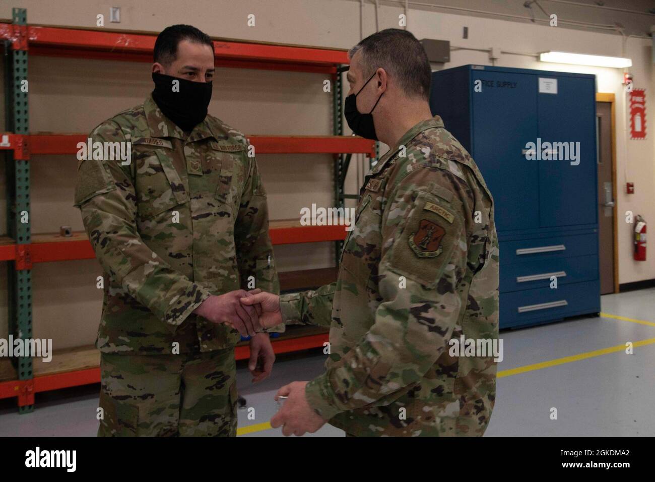 Maj. Gen. Torrence Saxe, adjutant general of the Alaska National Guard ...