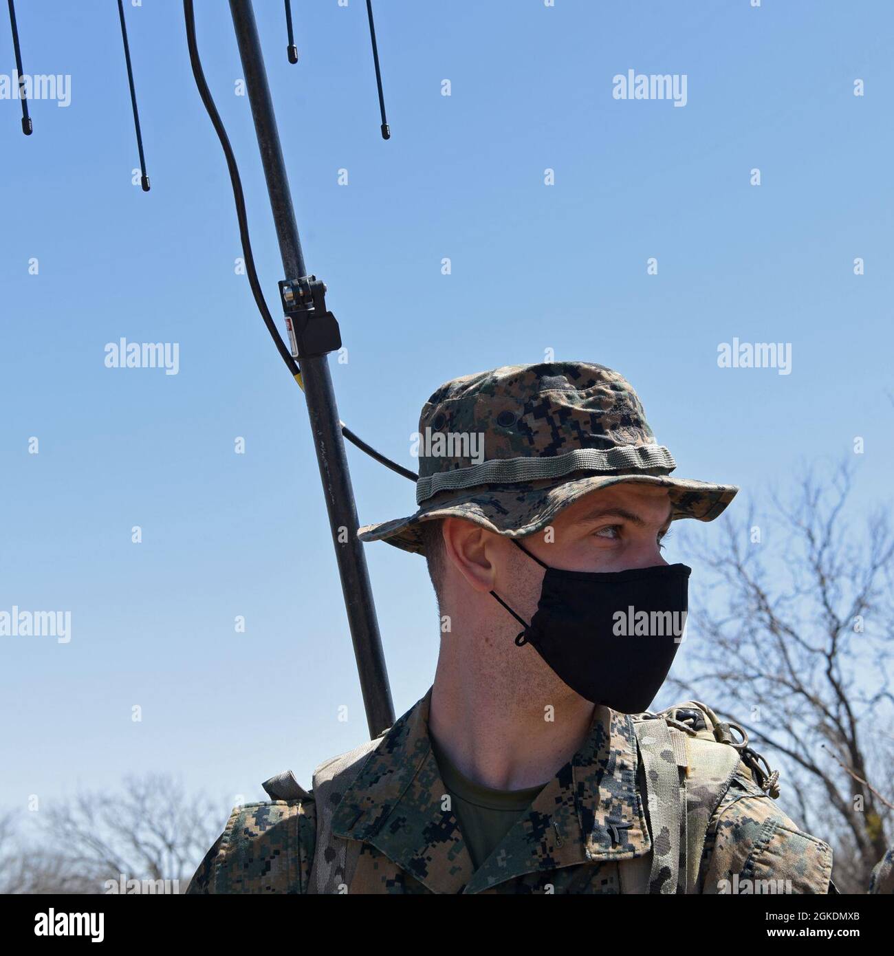 U.S. Marine Corps Pfc. Logan Swanson, Marine Corps Detachment Tactical ...
