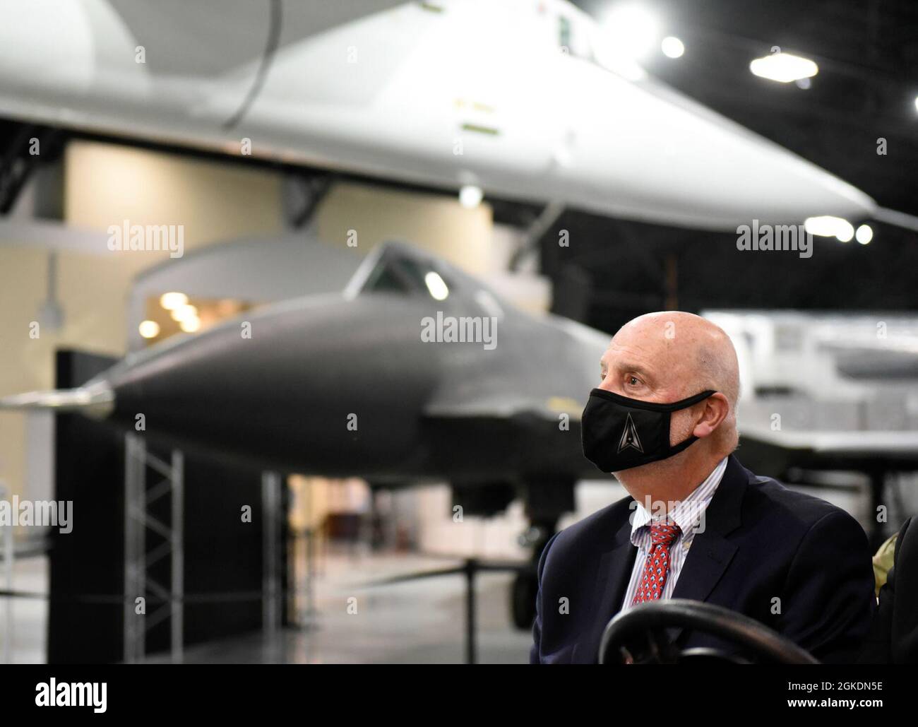 Acting Secretary of the Air Force John Roth tours the National Museum ...